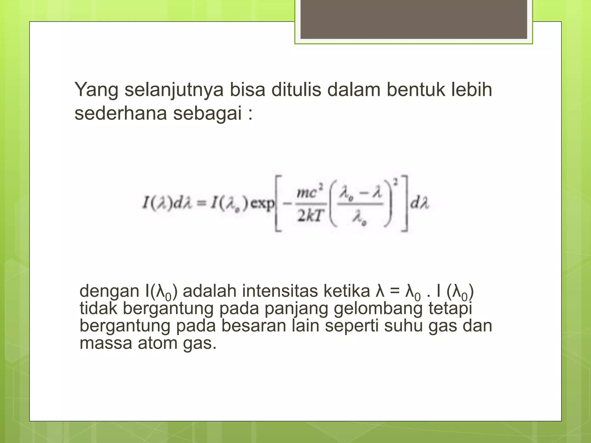 Statistik Maxwell-Boltzmann & Interpretasi Statistik tentang Entropi | PPTX