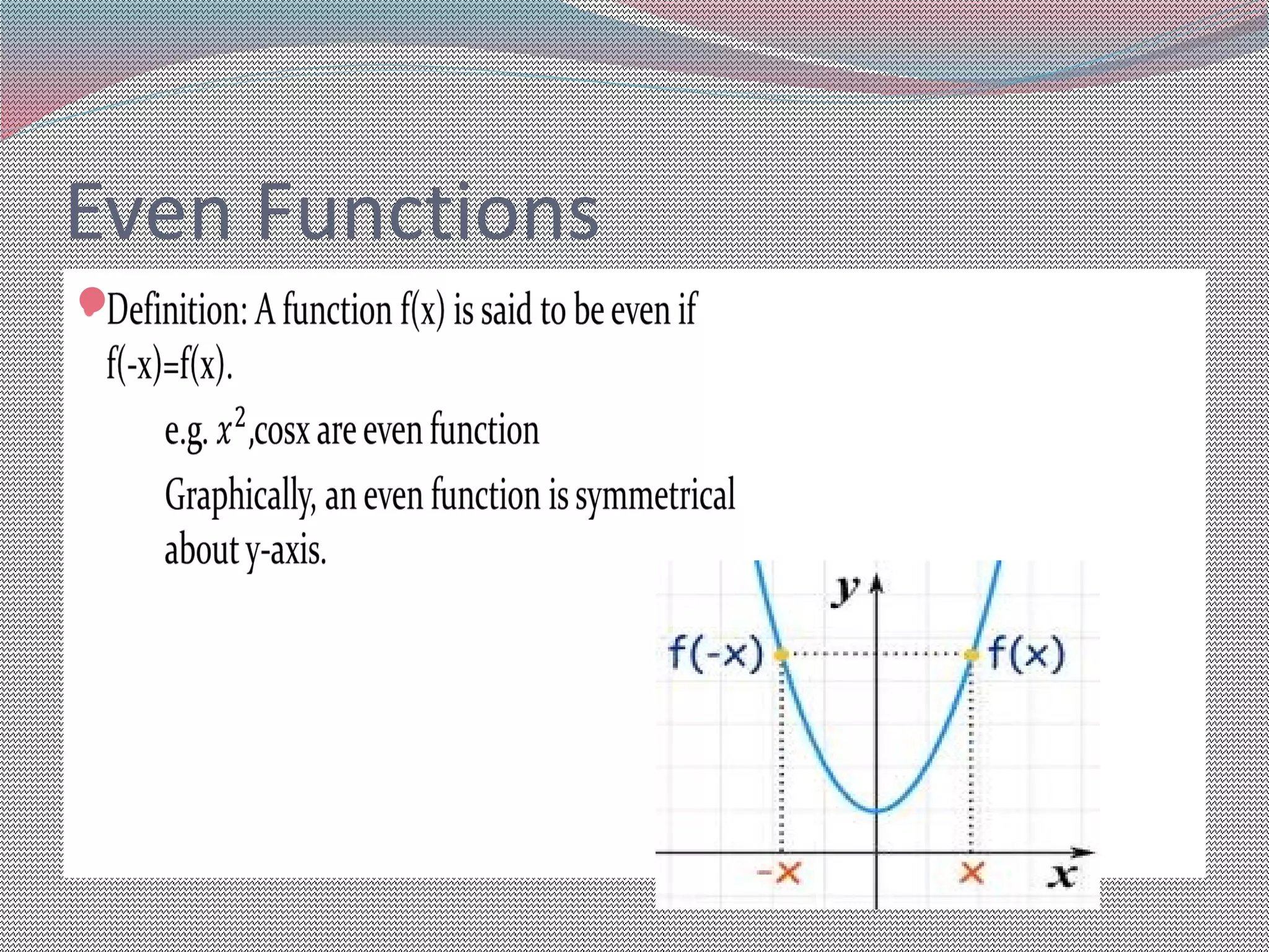 aem : Fourier series of Even and Odd Function | PPT