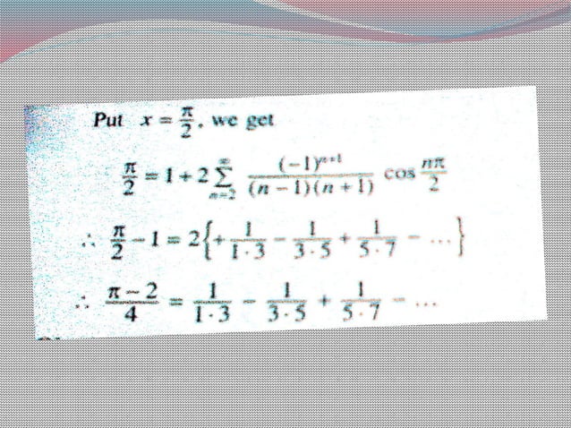 aem : Fourier series of Even and Odd Function | PPT