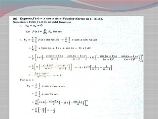 aem : Fourier series of Even and Odd Function | PPT