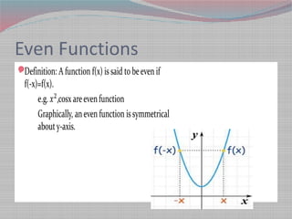 aem : Fourier series of Even and Odd Function | PPT
