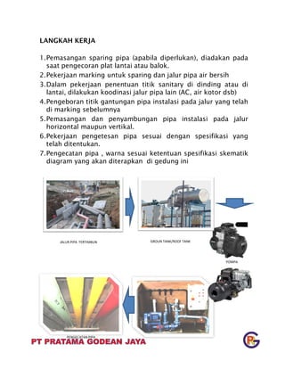 METODE PELAKSANAAN PEKERJAAN GEDUNG | PDF