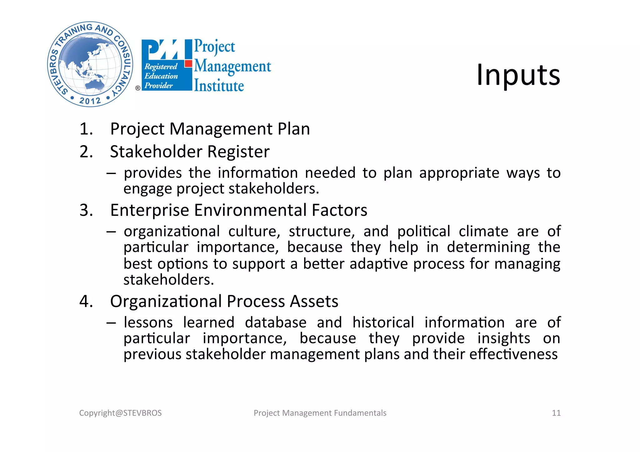 Project Stakeholder Management | PDF