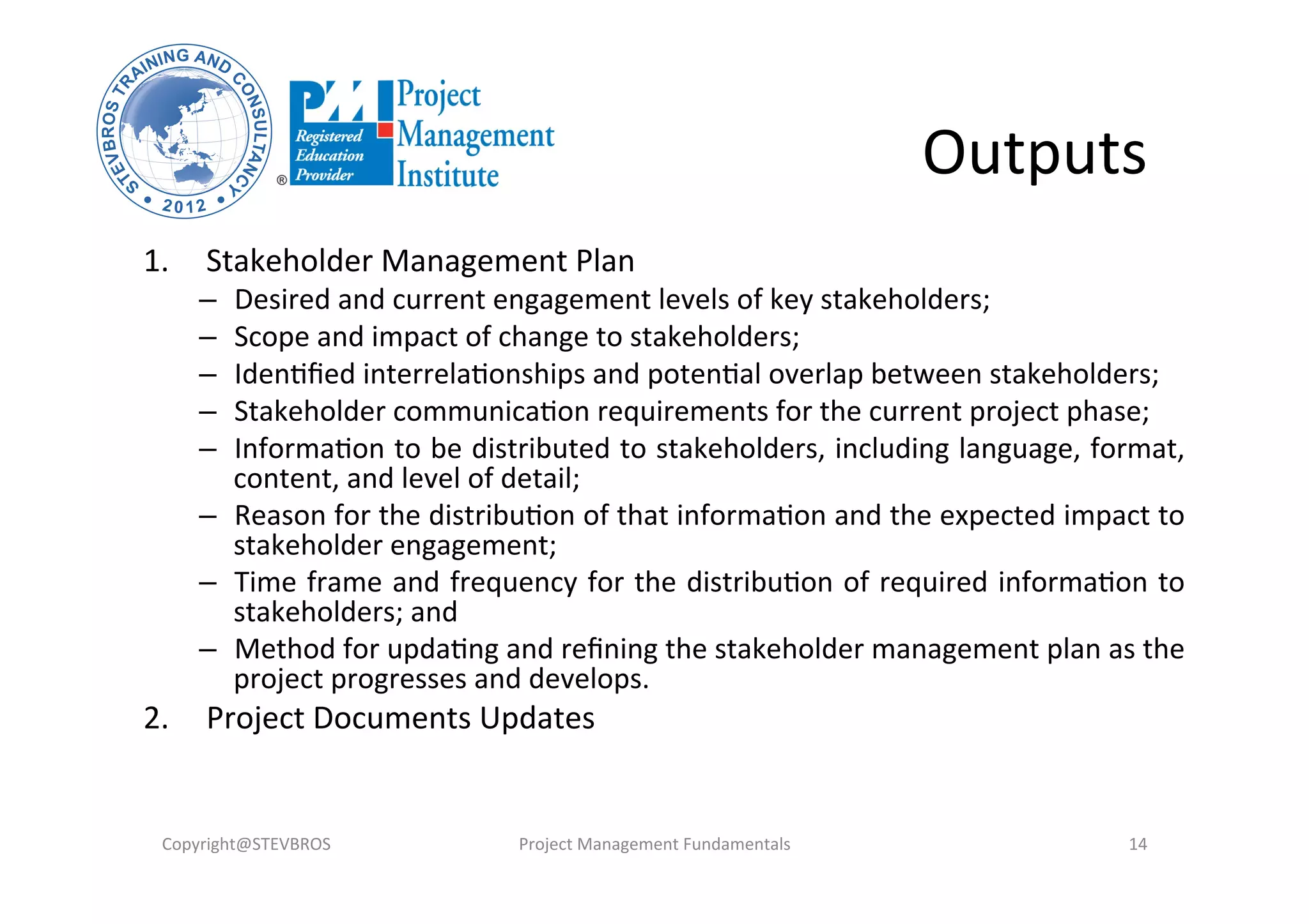 Project Stakeholder Management | PDF