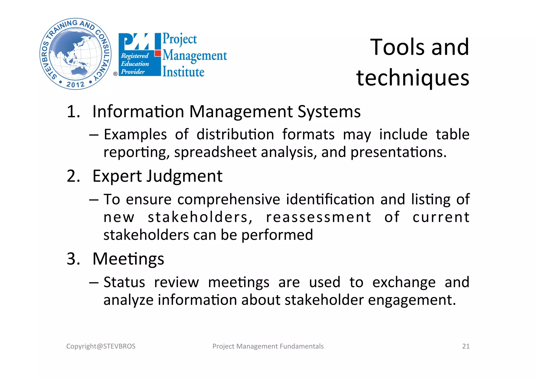 Project Stakeholder Management | PDF