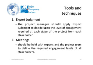 Project Stakeholder Management | PDF