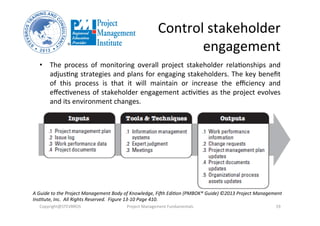 Project Stakeholder Management | PDF