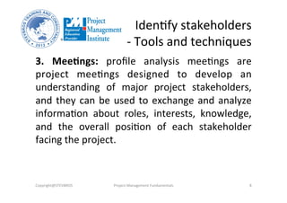 Project Stakeholder Management | PDF