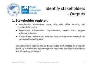 Project Stakeholder Management | PDF