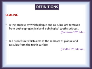 11.scaling and root planing | PPTX