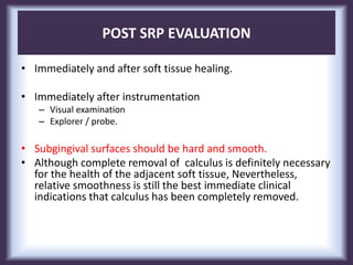 11.scaling and root planing | PPTX