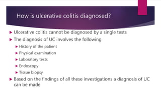 Ulcerative Colitis (IBD) | PPTX
