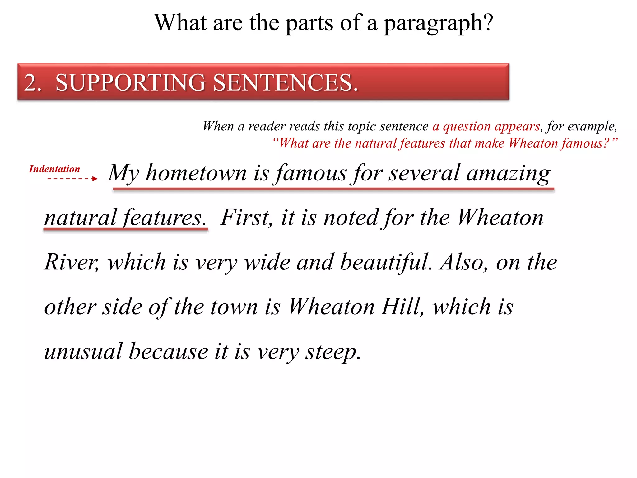 11.the supporting sentence | PPTX