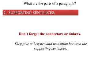 11.the supporting sentence | PPTX