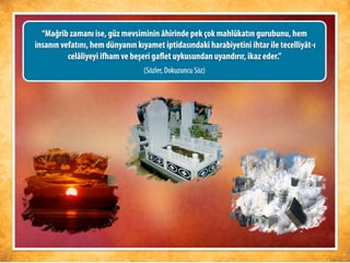 Namazın Beş Vakte Tahsisi (Dini Sunumlar - Ayet / Hadis / Risale-i Nur ...