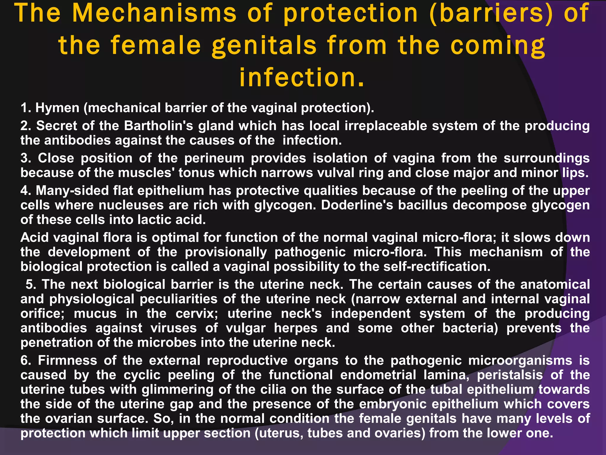 Inflammatory diseases of the female genitals | PPT