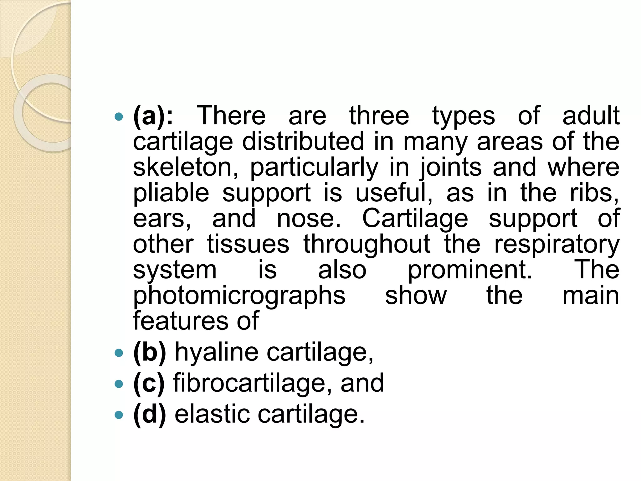 Histology of Cartilage | PPTX
