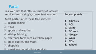 11. types of web sites | PPTX