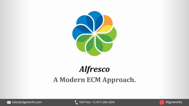 Haven’t Switched To ECM Yet? Think About Alfresco! | PPT