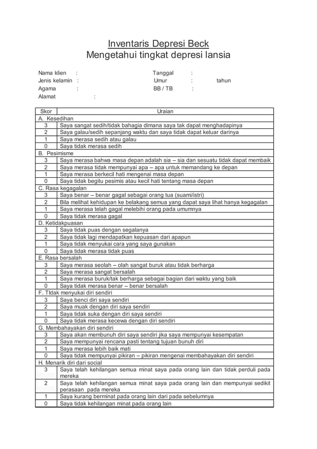 Alat Ukur Pengkajain Manula Short Portable Mental Questionneire (SPMSQ ...