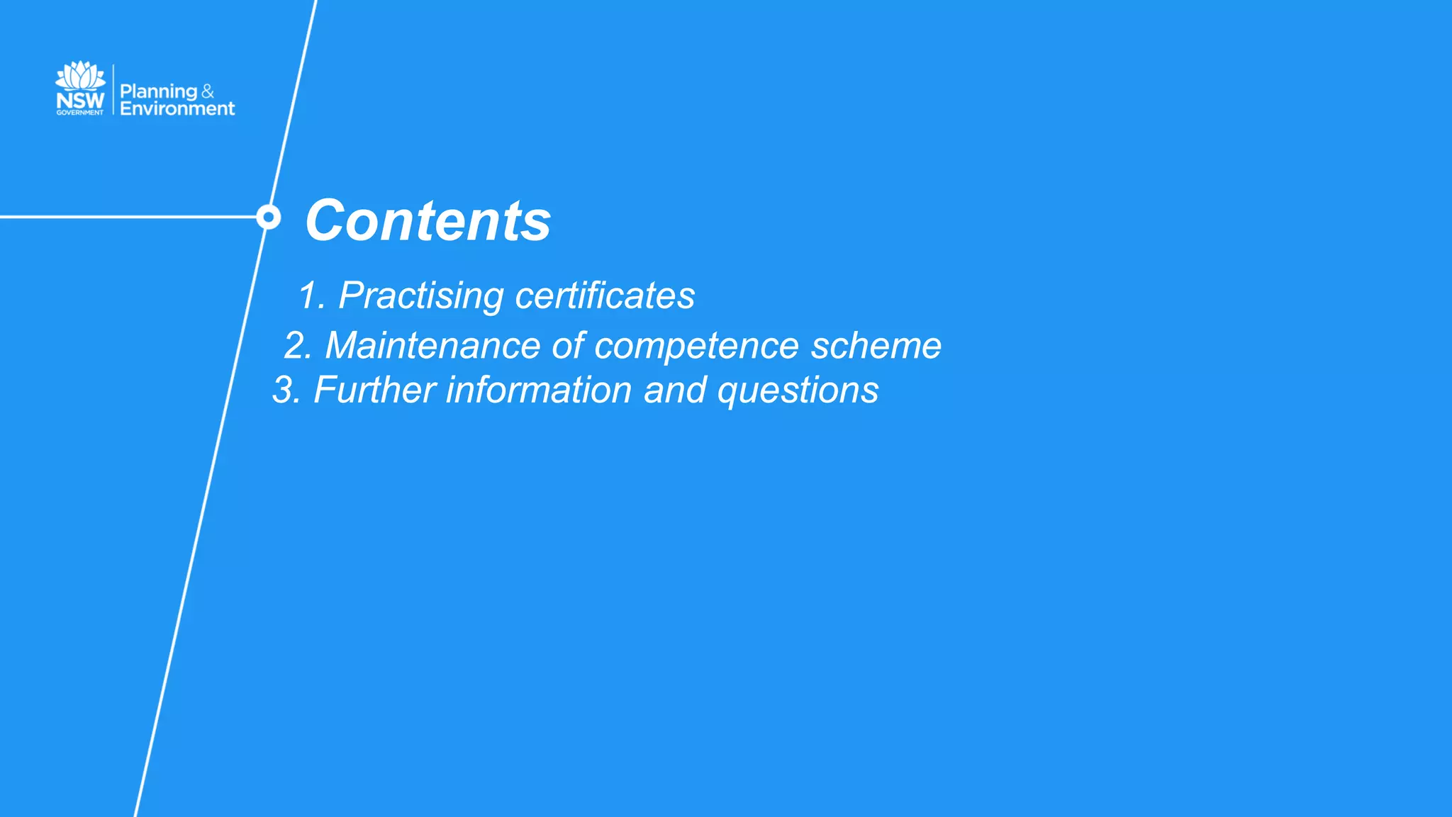 Practising certificates and maintenance of competence scheme - Tony ...