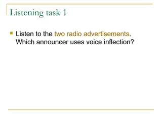 2017.11.29 unit 3 voice inflection | PPT