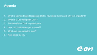 Optimise your Energy Use with Demand Side Response (DSR) | PPT