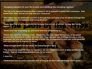 The Cycle of Sin, Are You Stuck In It? | PPS