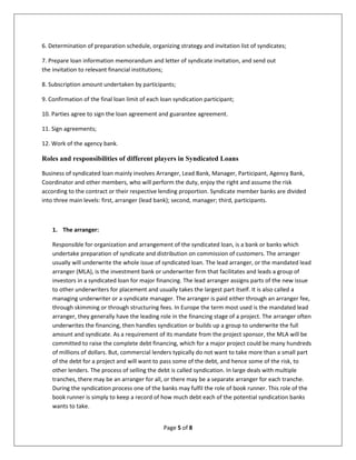 Corporate banking, financial advisory and merchant banking services | PDF