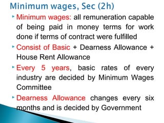 11. the minimum wages act, 1948 gp2 | PPT