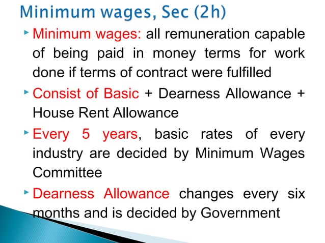 11. the minimum wages act, 1948 gp2 | PPT | Job Market | Economy
