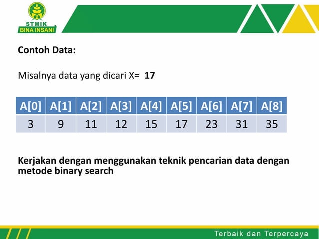 Pertemuan 11 Tehnik Searching | PDF