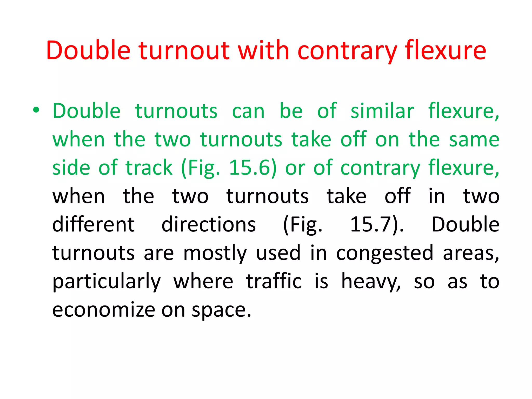 11.track junctions and layouts | PPTX