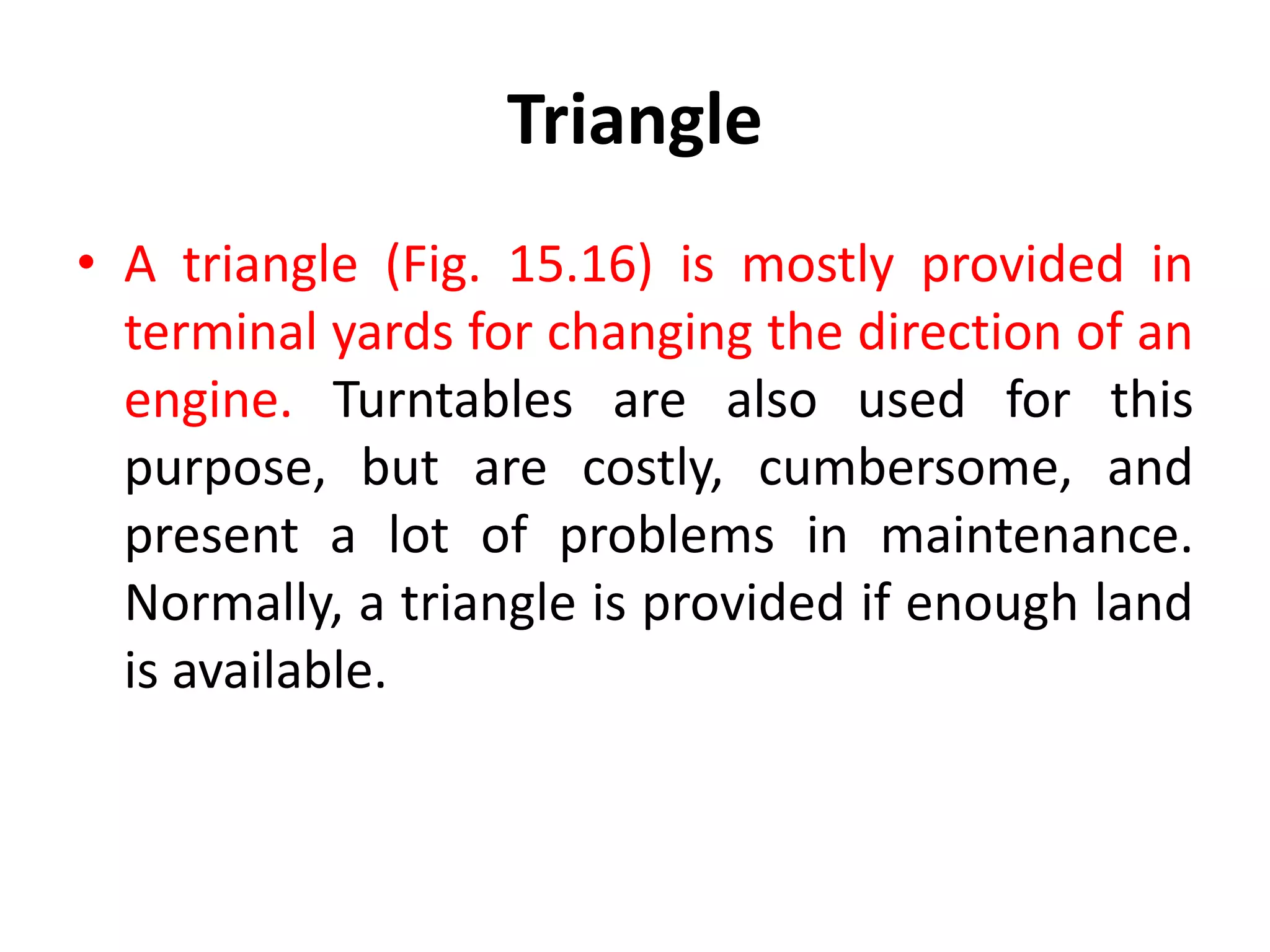 11.track junctions and layouts | PPTX