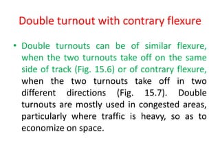11.track junctions and layouts | PPTX