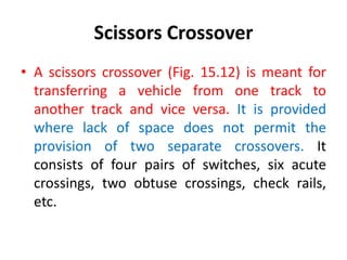 11.track junctions and layouts | PPTX