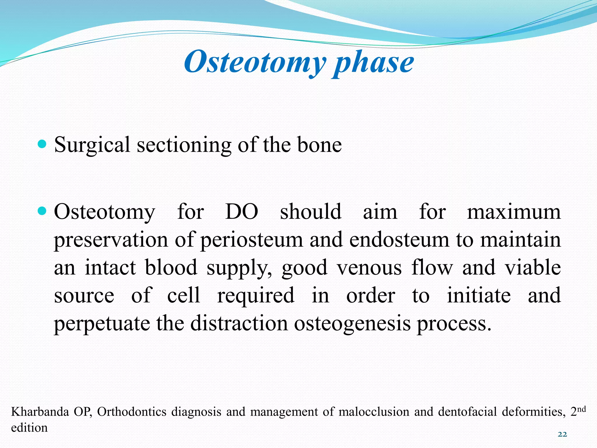 distraction osteogenesis | PPTX