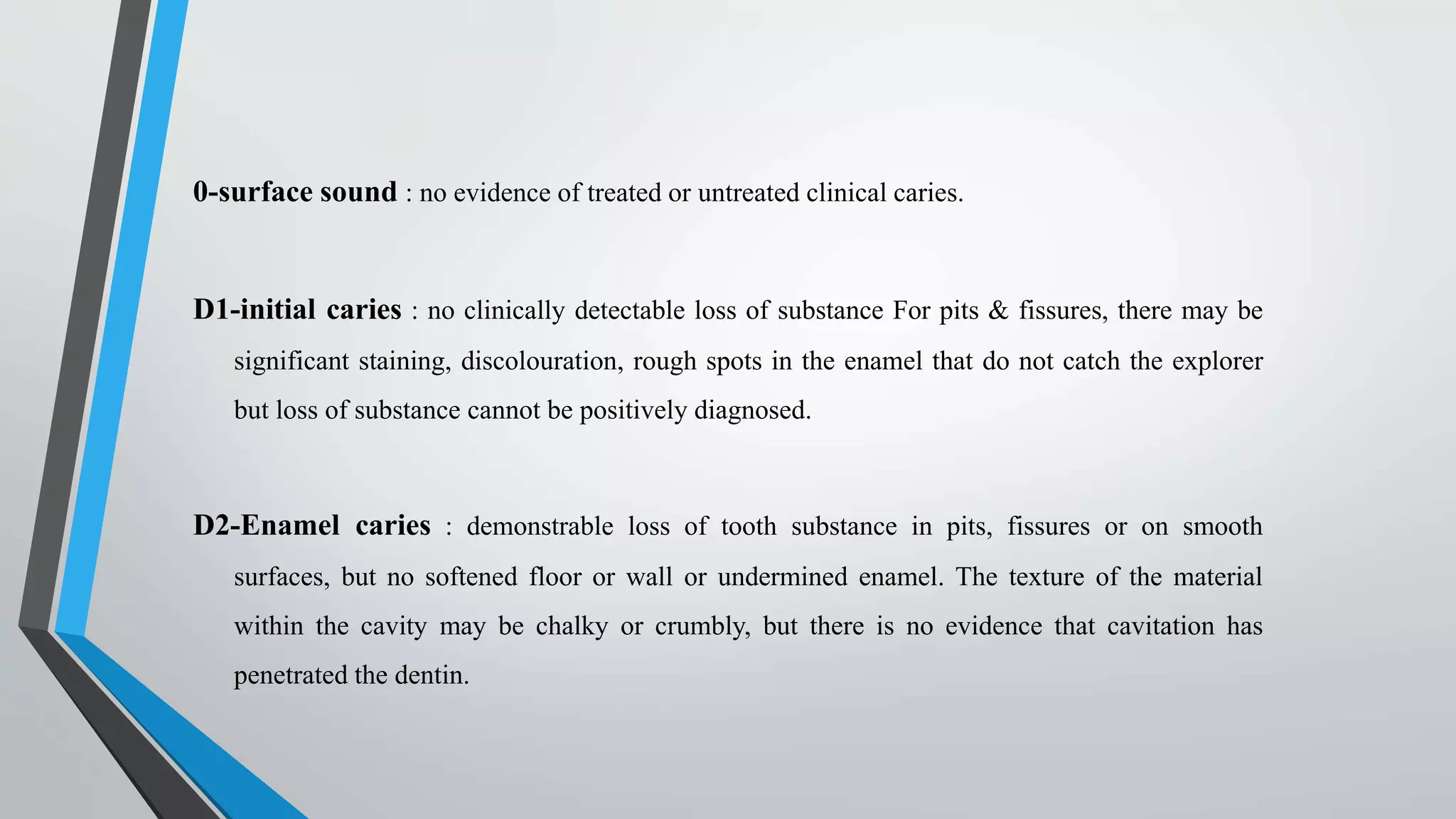 DENTAL CARIES - INDICES | PPTX