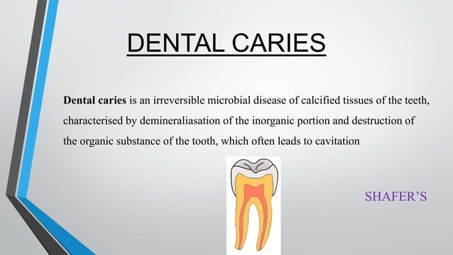 DENTAL CARIES - INDICES | PPTX