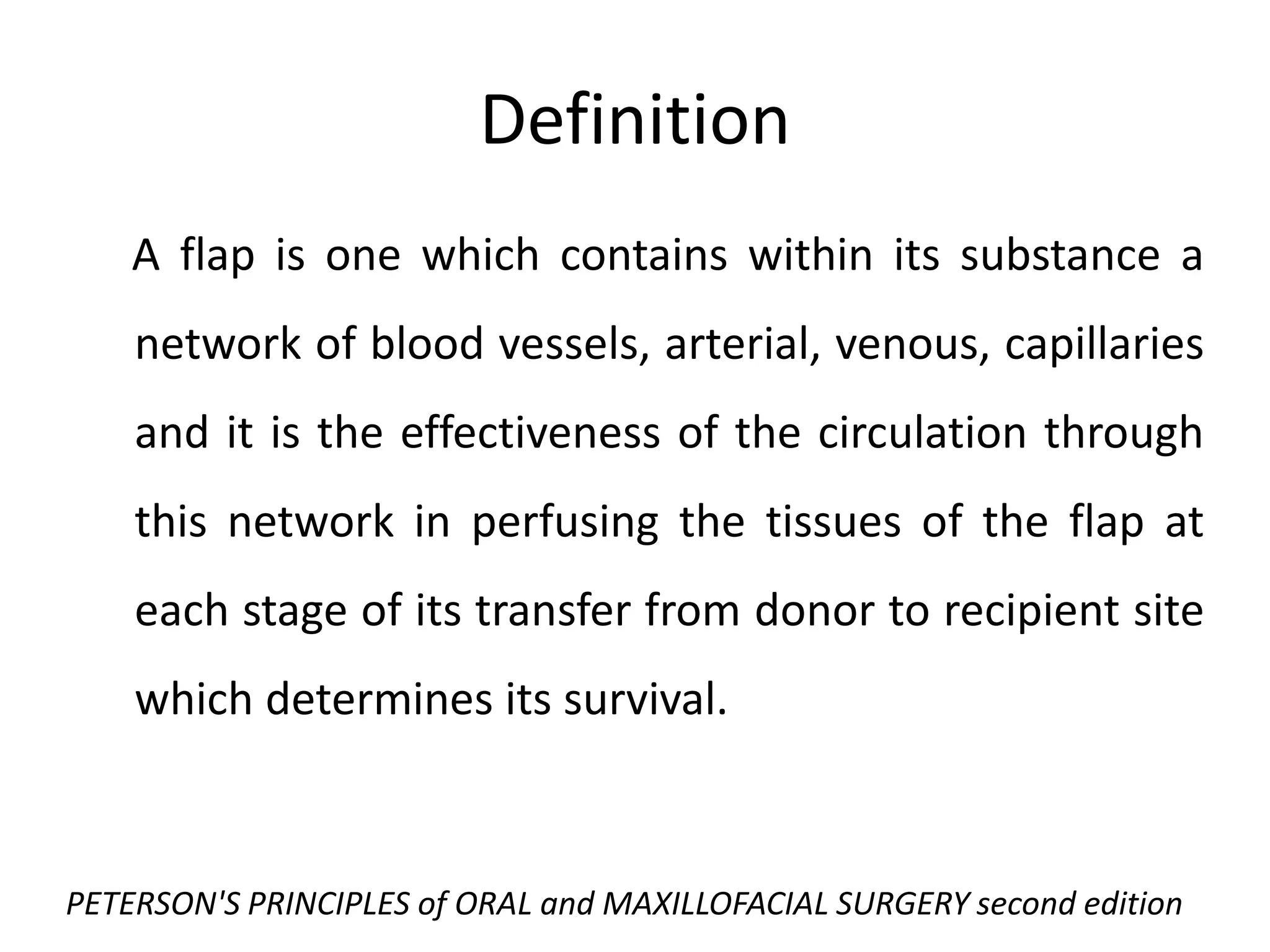 local reconstruction flaps in maxillofacial surgery | PPTX