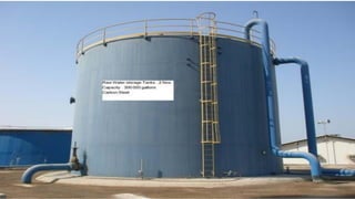 Raw water storage Tank | PDF