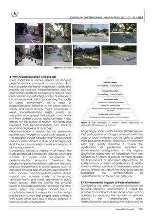 The Pedestrianisation and Its Relation with Enhancing Walkability in ...