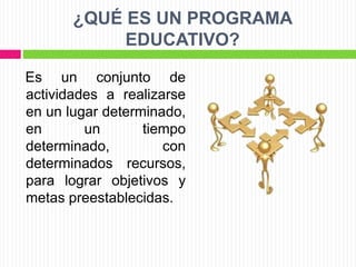 Programa educativo | PPTX