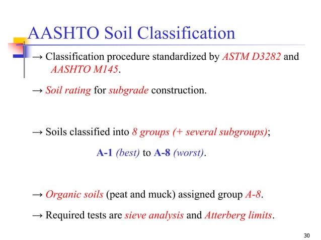 Geotechnical Engineering-I [Lec #11: USCS & AASHTO] | PPSX | Civil Engineering Industry | Industries