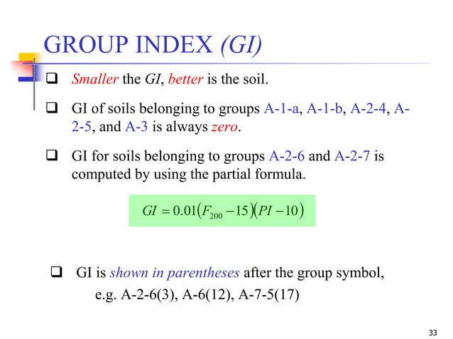 Geotechnical Engineering-I [Lec #11: USCS & AASHTO] | PPSX | Civil Engineering Industry | Industries