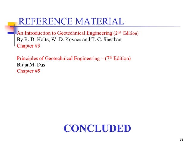 Geotechnical Engineering-I [Lec #11: USCS & AASHTO] | PPSX | Civil Engineering Industry | Industries