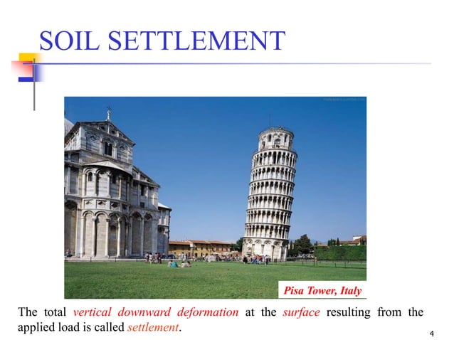 Geotechnical Engineering-II [Lec #11: Settlement Computation] | PPSX ...