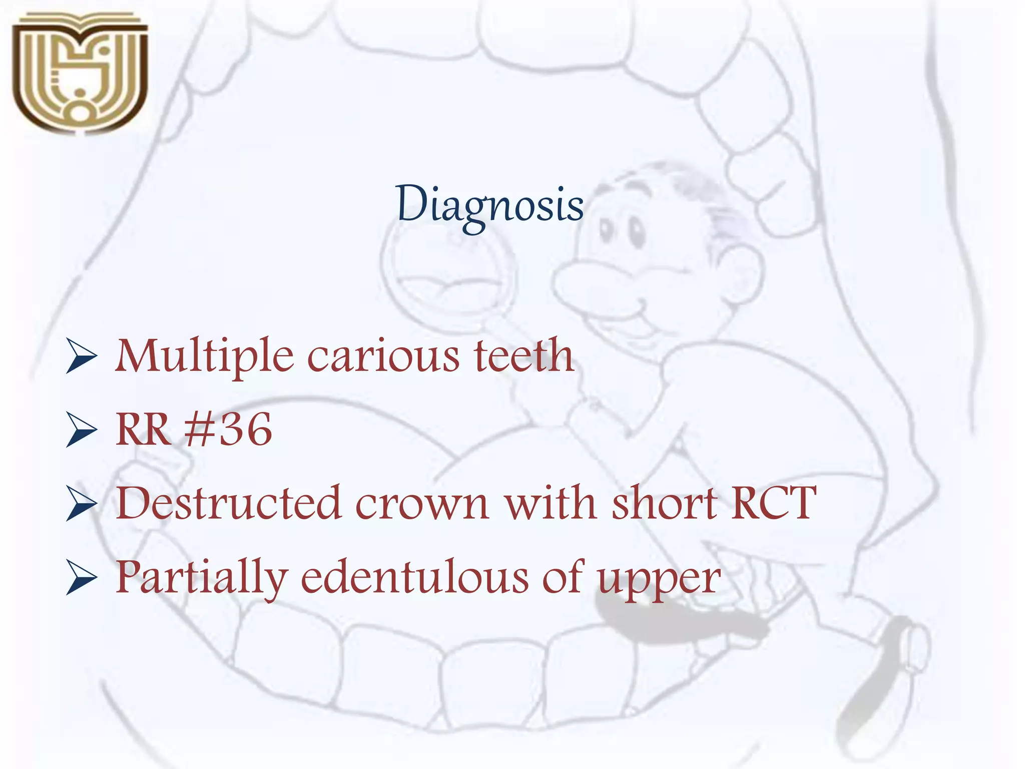 Comprehensive case , dental treatment. | PPTX