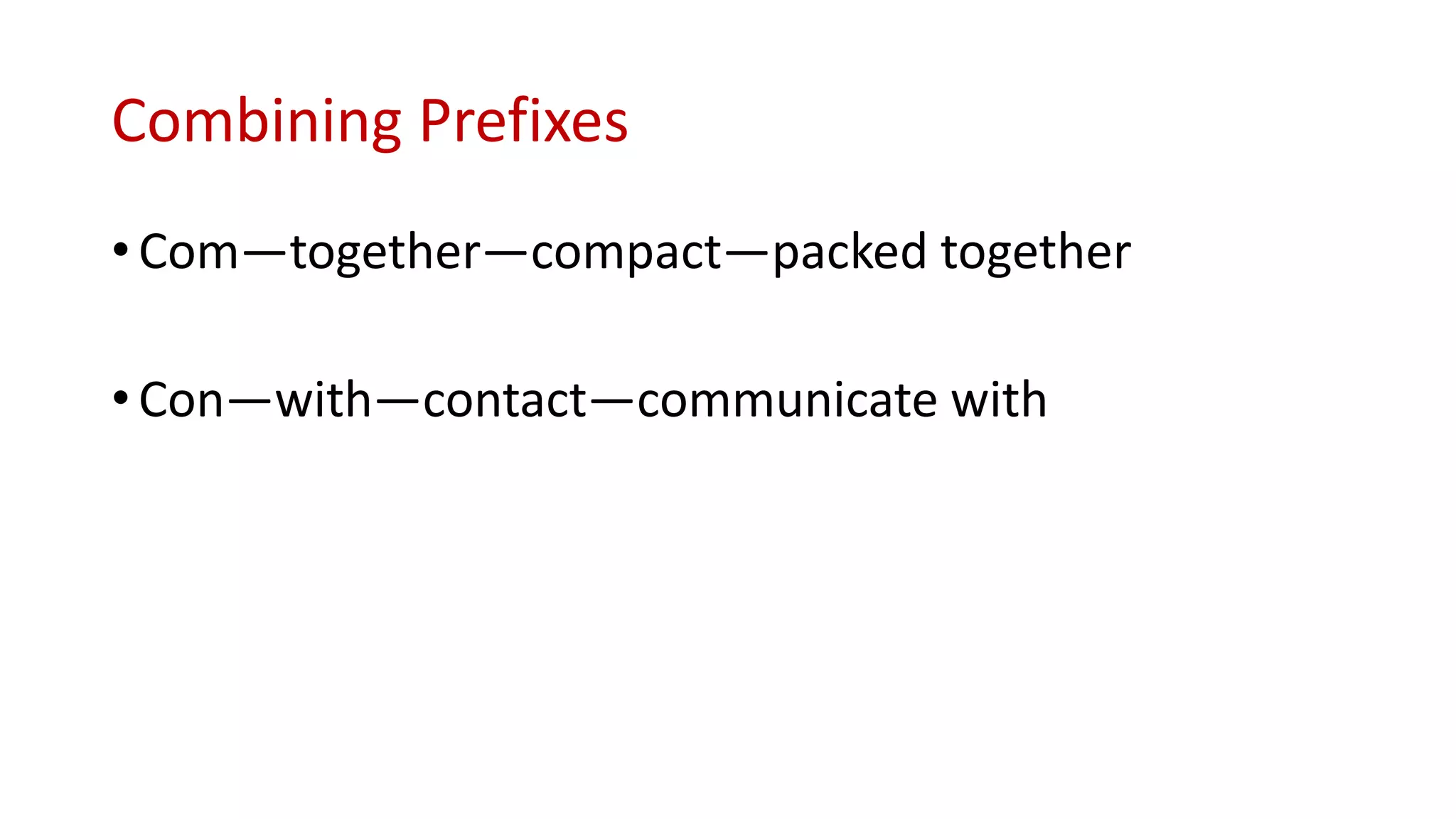 11.prefixes & suffixes | PPTX