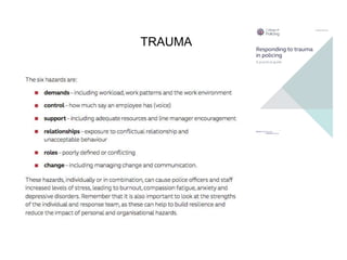 Overcoming risk aversion in policing | PPSX